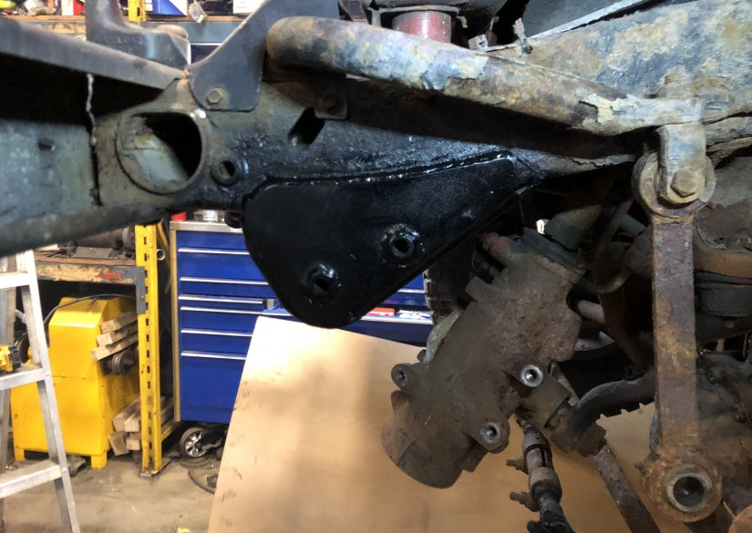 Steering box frame bracket for Jeep Wrangler TJ – frogfab